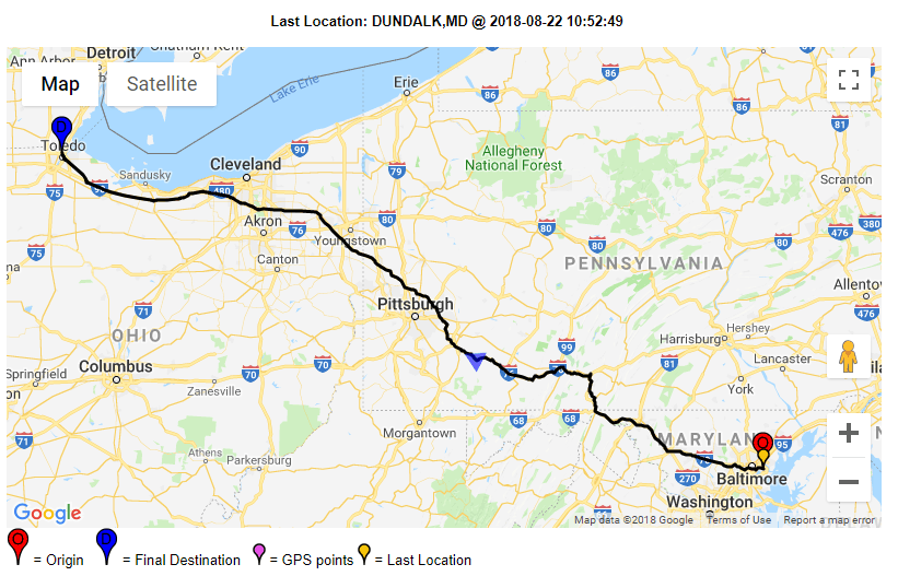 Routing & Mapping – CargoTel